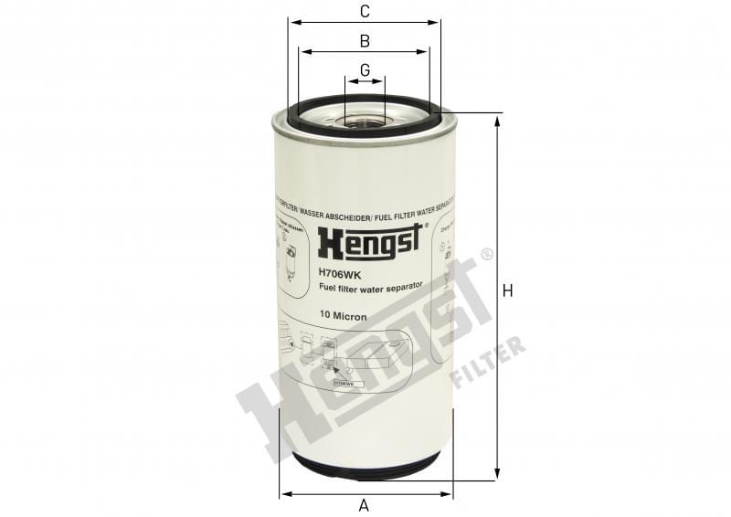 FILTRO RACOR VM STRALIS TECTOR EURO 5 - Volparts