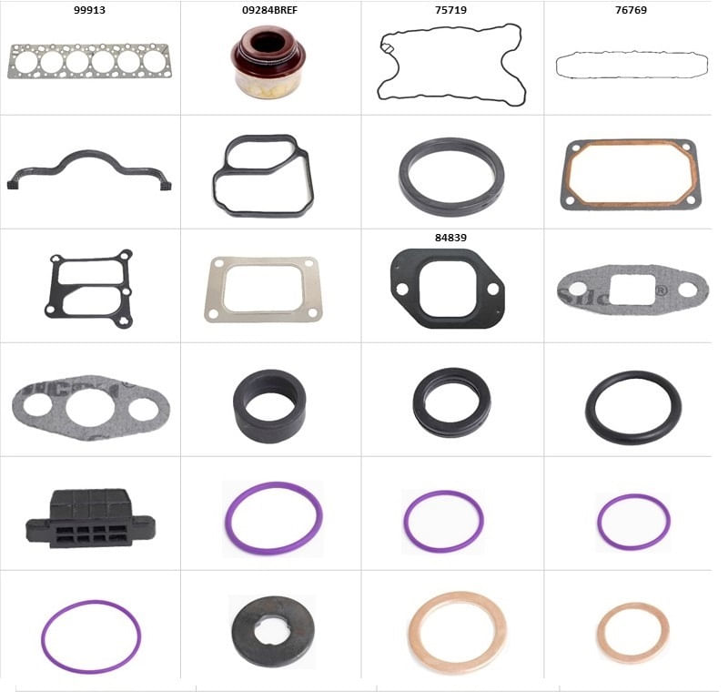 JUNTAS SUPERIOR CABECOTE FH FM D13 - Volparts